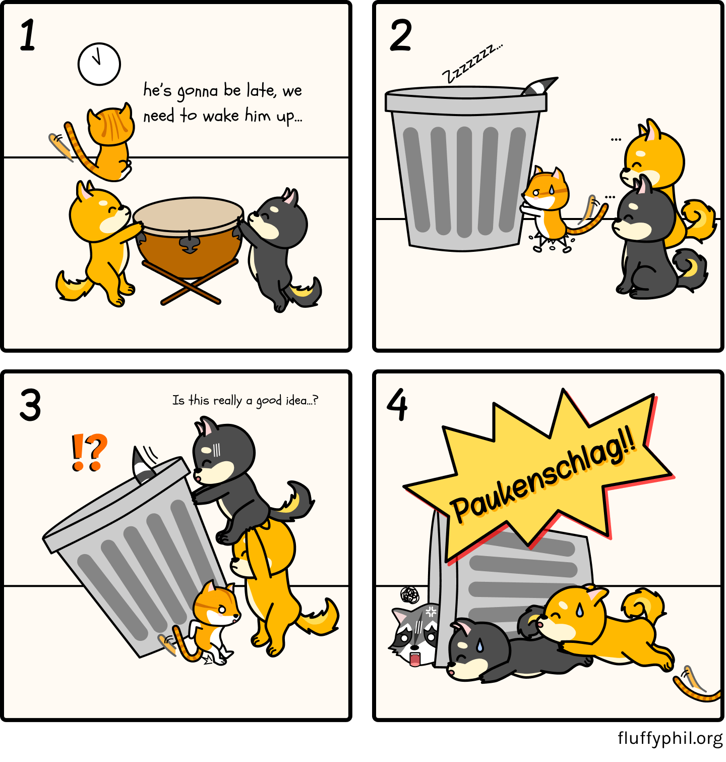Paukenschlag | Fluffy Philharmonic